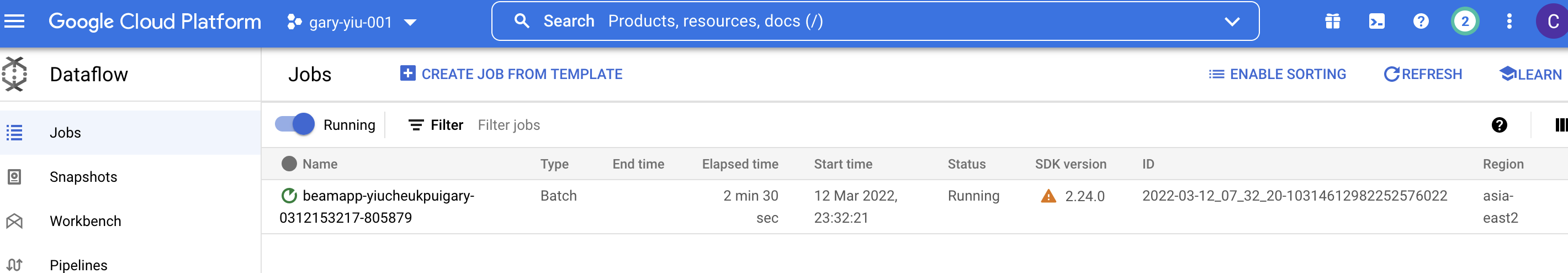 Creating a Cloud Dataflow pipeline – Gary Yiu