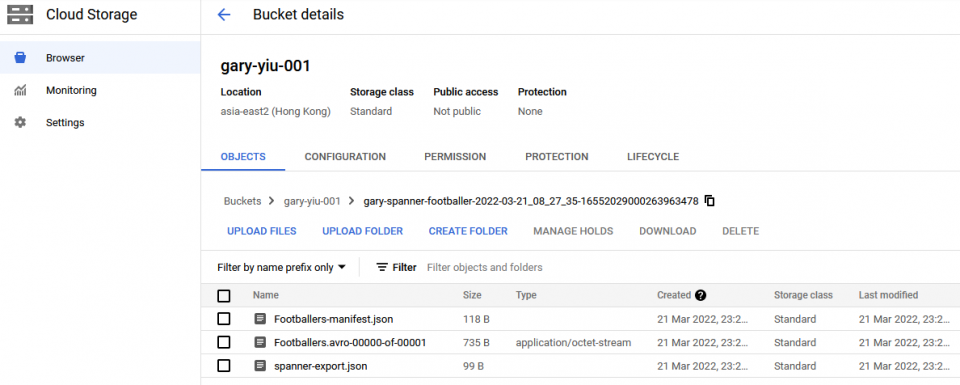 Setup Cloud Spanner database and exporting it – Gary Yiu