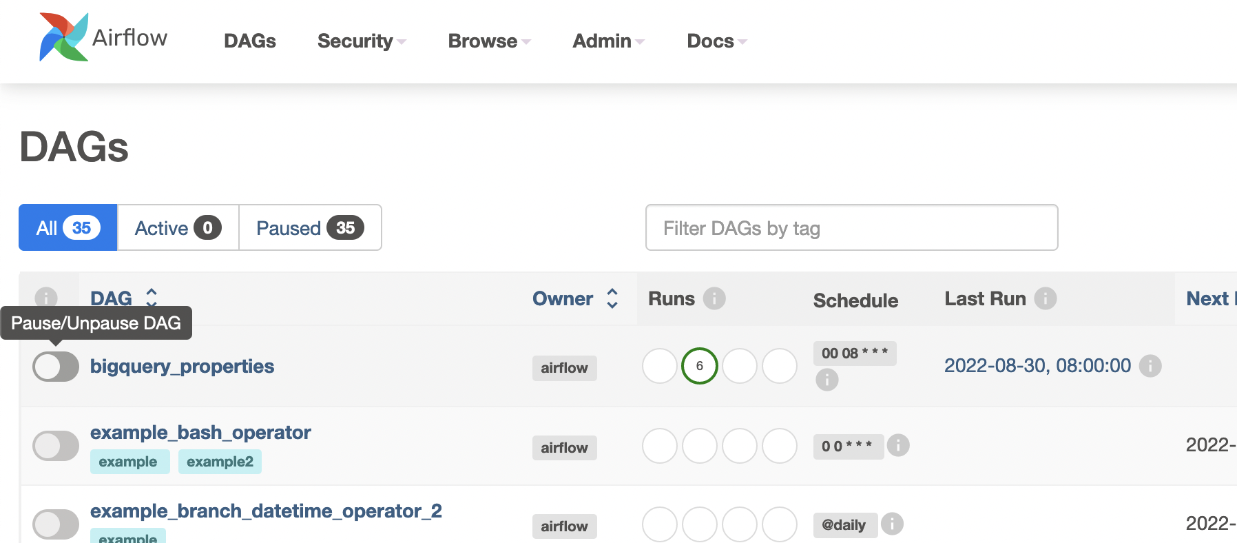 Running BigQuery DAG in Airflow locally with Docker – Gary Yiu
