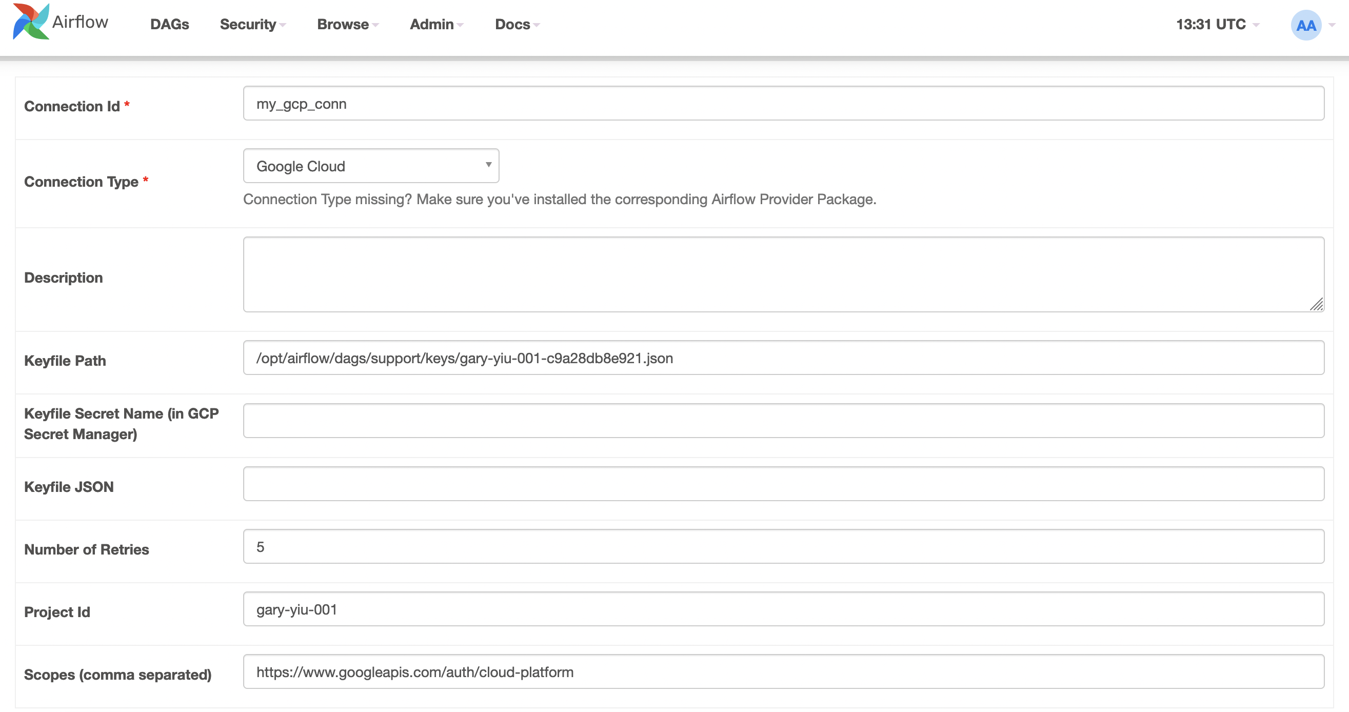 Running BigQuery DAG in Airflow locally with Docker – Gary Yiu